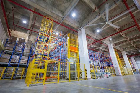 Intelligent Four Way Shuttle System Asrs Storage Solution Racking