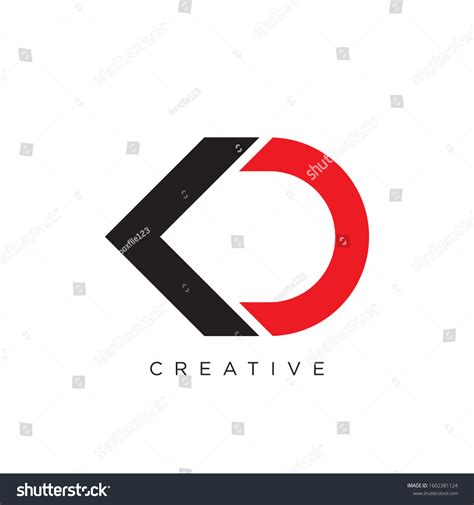 Kd Initial Logo Design Vector Icon Stock Vector Royalty Free Shutterstock