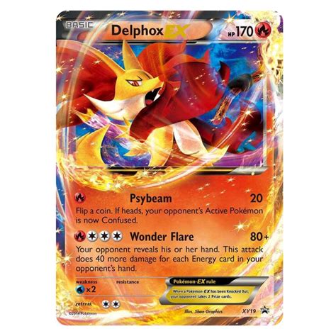 Delphox Ex 19 Xy Gebruikt Game Shock Oss