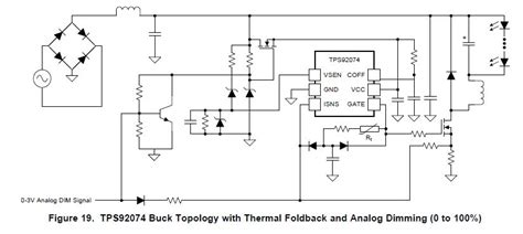 Dimming Schematic Diagram Circuit Diagram