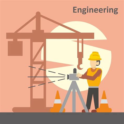 Premium Vector Engineering Activity Illustration Template