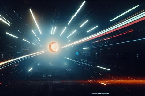 Premium Photo Futuristic Abstract T Of Sci Fi Modern User