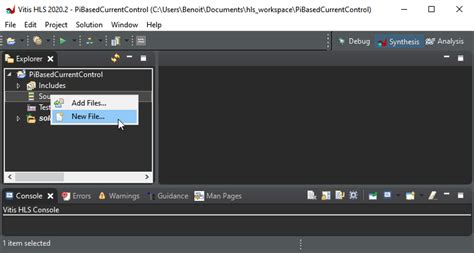 Xilinx Vitis HLS Introduction Imperix