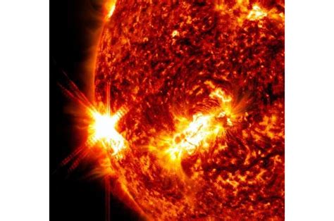 Sun Releases Strong Solar Flare