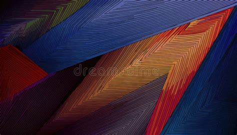 Abstract Arrow Line Pattern Background Vibrant Geometric Design Evoking A Futuristic Aesthetic