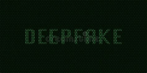 Deepfake Concept Vector Stock Vector Illustration Of Code 152862771