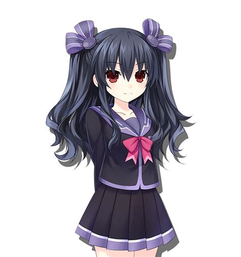 Safebooru 1girl Arms Behind Back Black Hair Choujigen Game Neptune