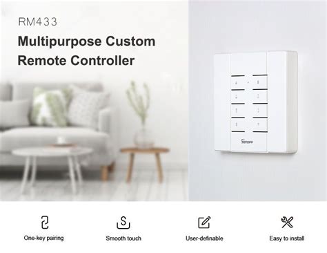 Sonoff RM433 433MHz Remote Controller