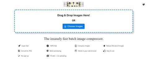 Batch Compress JPEG Quickly
