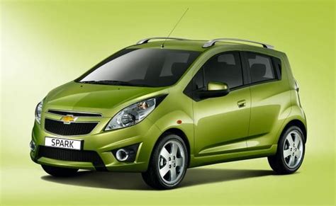 Holden Small Cars Chevrolet Spark Chevrolet Spark Lt Mint Green