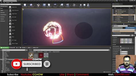 Distance Field Effect Unreal Engine Niagara Tutorials Ue4 Niagara