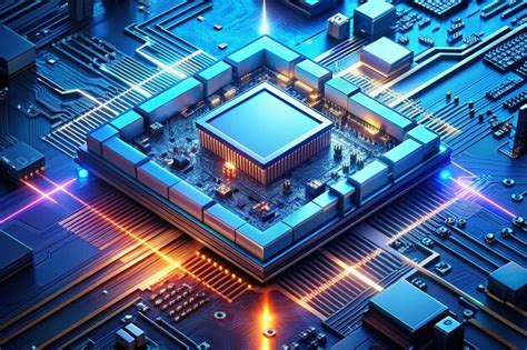 Central Computer Processors Cpu Concept Premium Ai Generated Image