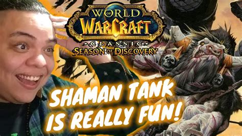 Shaman Tank Guide With Gameplay Wow Season Of Discovery Youtube