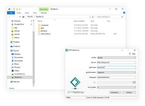 Mapear Un Sftp A Unidad A Una Unidad De Disco