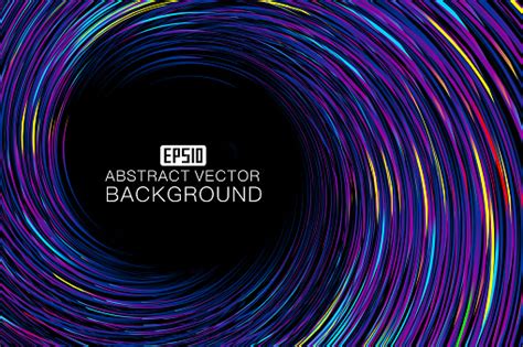 다채로운 선으로 구성된 추상적 인 텍스처 배경입니다 수채화에 대한 스톡 벡터 아트 및 기타 이미지 수채화 회오리바람 개념