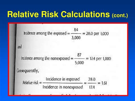 Ppt Relative And Attributable Risks Powerpoint Presentation Free