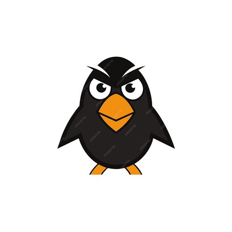 Bobolink Bird Angry Icon Vector Illustration Premium Ai Generated Vector