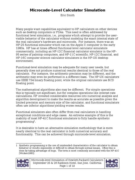 Microcode Simulation Pdf