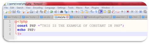 PHP Constant EasyExamNotes