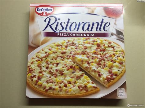 Замороженная пицца DR.OETKER Ristorante Pizza carbonara - «Да! Да! И ...