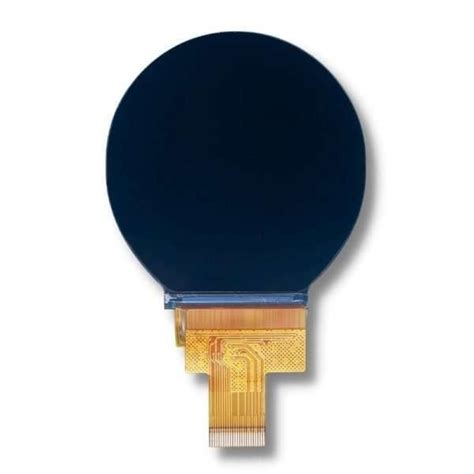 Inch Ips Tft In Round Shape Mipi Tailor Pixels