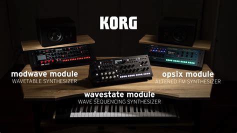 New Korg Wavestate Opsix And Modwave Synth Modules