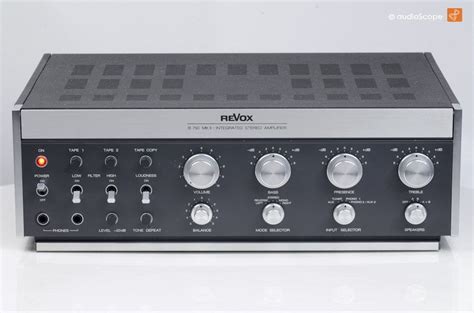 Used Revox B MK Integrated Amplifiers For Sale HifiShark Com