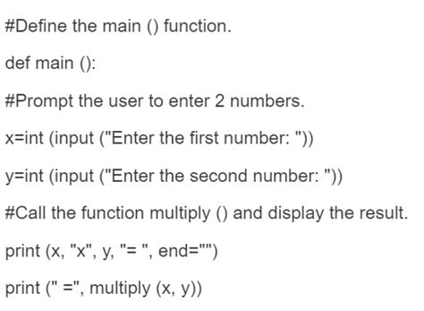 Solved Python Recursive Multiplication Design A Chegg