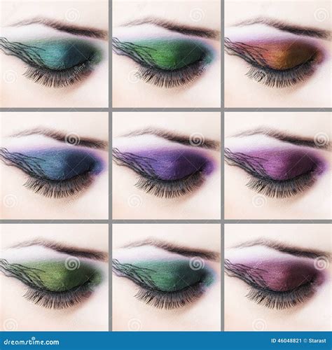 Professional Eye Makeup Stock Image Image Of Eyes Eyelid 46048821