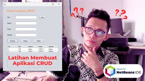 Tutorial Aplikasi Crud Sederhana Dengan Xampp Java Netbeans Youtube