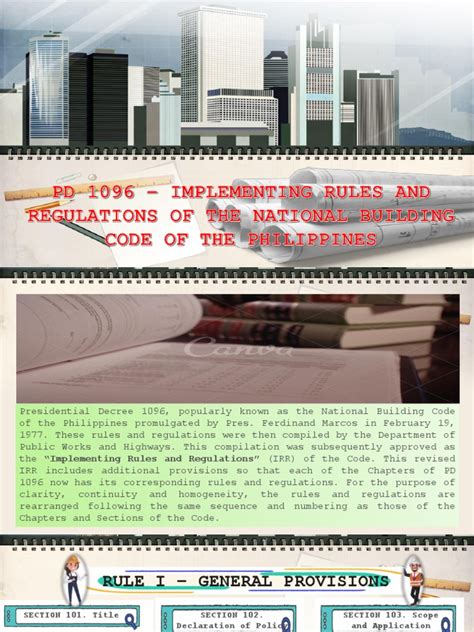 Pd 1096 National Building Code And Its Implementing Rules And Regulations Pdf Water