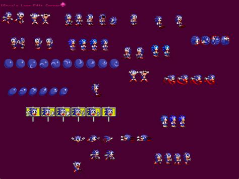 Sonic 1 And 2 8 Bit Sprites By Crazylifegamer On Deviantart