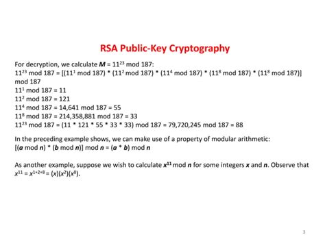 rsa algorithm ppt
