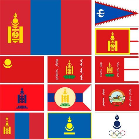 Mongolian Empire Flag