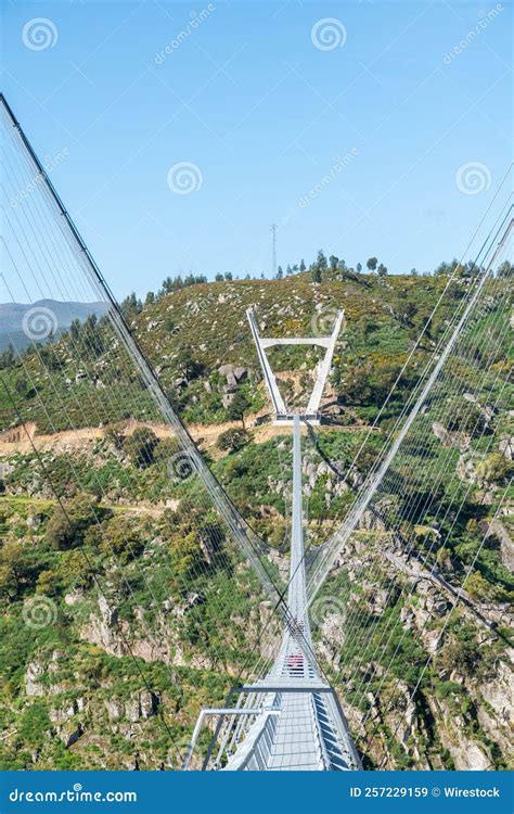 516 Arouca Bridge In The District Of Aveiro Portugal Stock Image Image Of Bridge Landscape