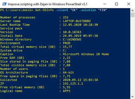 How To Get Windows Operating System Details Using Powershell Improve