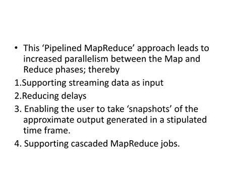 Ppt Optimizing Cloud Mapreduce For Processing Stream Data Using