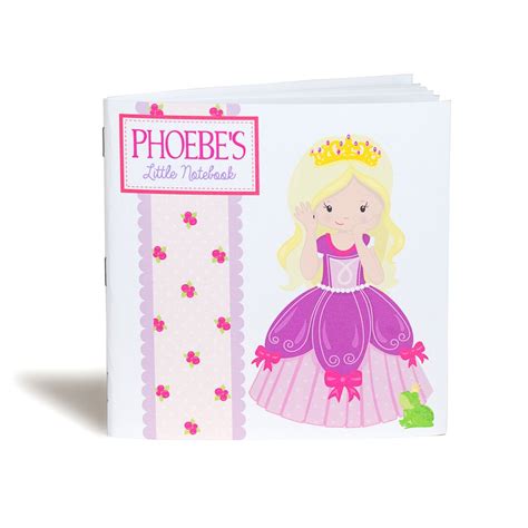 Personalised Princess Notebook Etsy