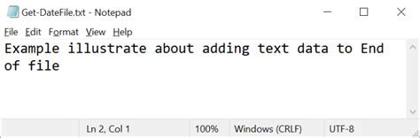 Add Content Append Text To File In Powershell Shellgeek