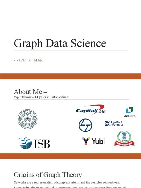 Graph Data Science Vipin Kumar Pdf Technology And Engineering