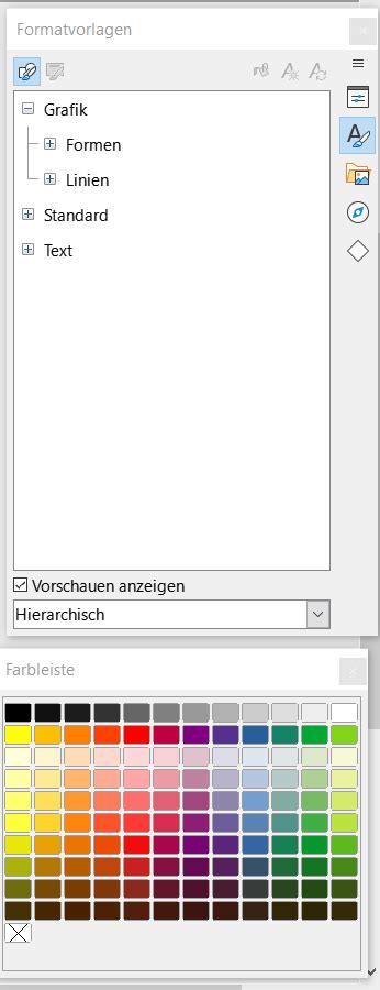 Color Bar Stuck In Sidebar Area English Ask Libreoffice
