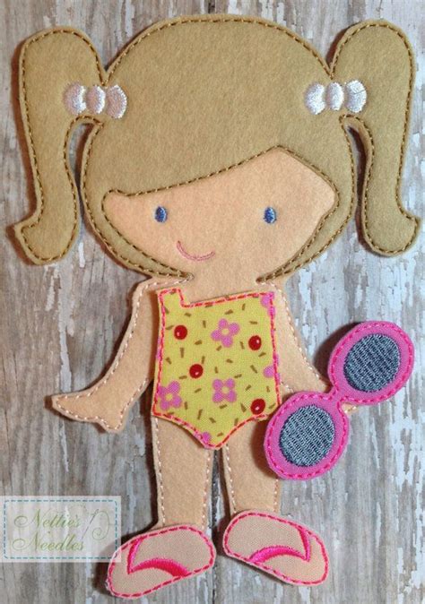 Felt Paper Doll Tutorial Pattern Artofit