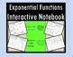 Exponential Functions Foldable By Math Minds TPT
