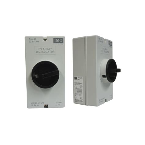 Imo Dc Disconnect Rooftop Isolator Switch Signature Solar