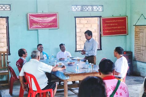 မိုင်းဖြတ်၌ နိုင်ငံစီးပွားမြှင့်တင်ရေးမတည်ရန်ပုံငွေဖြင့် အကောင်အထည်ဖော