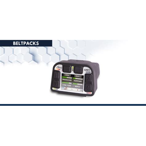 aeq xplorer wireless belt pack intercom talk back