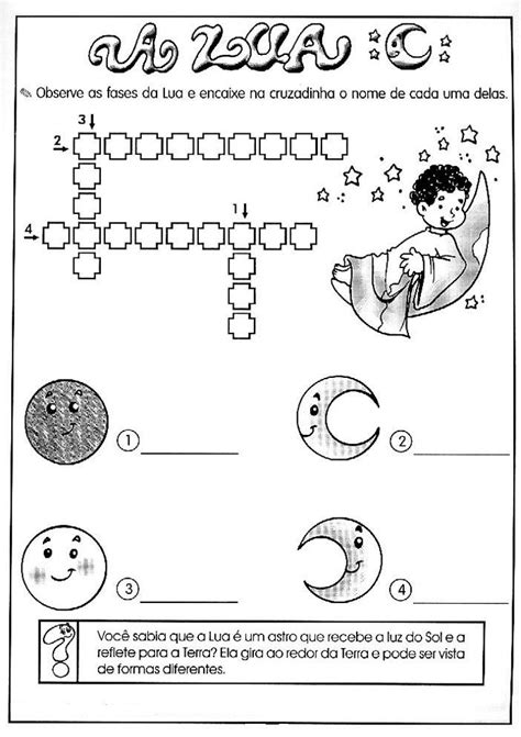 Atividades Sobre A Terra O Sol Ea Lua 2 Ano Cultura Notícias