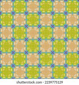 Seamless Vector Image Intertwining Rectangular Figures Stock Vector Royalty Free 2239775129