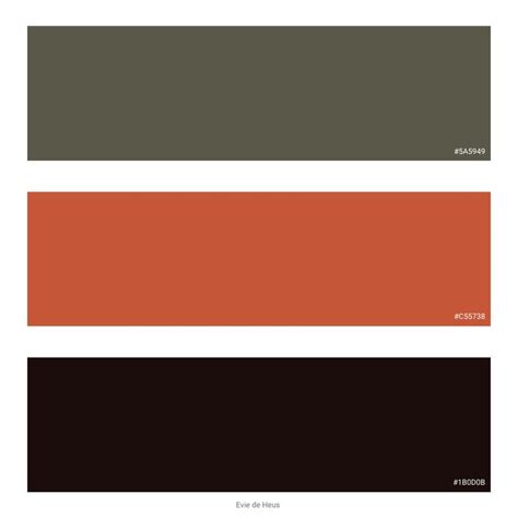 Orange And Brown Color Palette