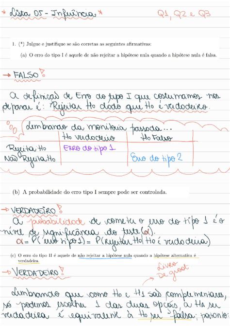 resolução lista 5 parte 1 compressed lista 05 infuincia q1 q2eq3 1